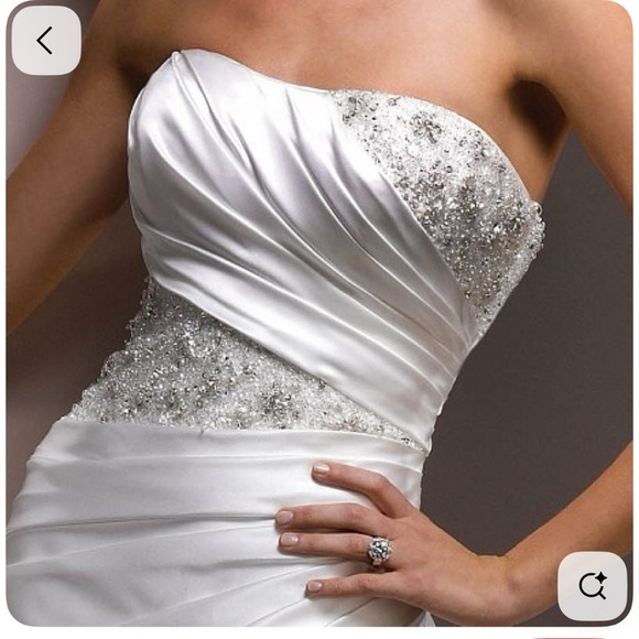 Maggie Sottero | Dresses | Authentic Maggie Sorento Mirin Bodice ...